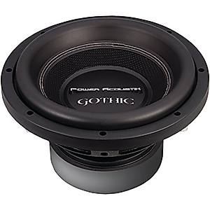 Power Acoustik GW3-10 Gothic Series 2Ω Dual Voice-Coil Subwoofer (10", 2,200 Watts)