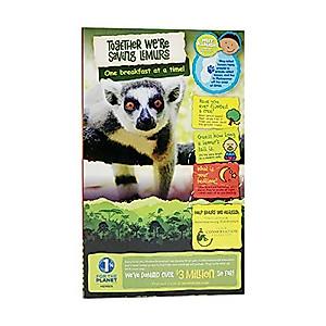 EnviroKidz Leapin’ Lemurs Peanut Butter & Chocolate Organic Cereal,10 Oz Box,Gluten Free