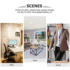 Desk Cup Holder Clear Lap Desk Folding Acrylic Bed Tray Countertop Storage Rack Clear Laptop Stand Bed Desk Table for Reading Eating Writing Kitchen Bathroom Storage Holder