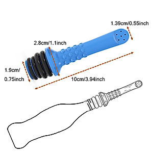 ALsUp 2PCS Backpacking Bidet,Portable Bidet for Toilet,Travel Bidets, Universal Shower Pipe for Traviling,Hand Personal Bidet Sprayer for Toilet, Anal Perineal Cleansing Bottle for Men,Women (2PCS)