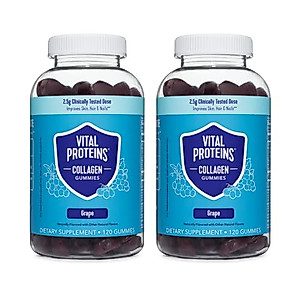 Vital Proteins Collagen Powder 20 oz + Gummies 120ct*2