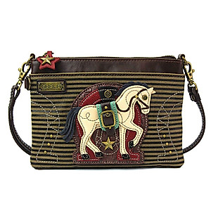 Chala Handbags Horse Mini Crossbody Handbag, Horse Lover