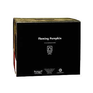 Spirit Halloween Light-Up Flaming Pumpkin Trick 'r Treat Decoration