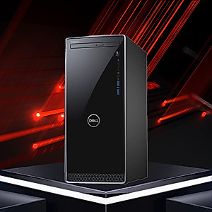 Dell Inspiron 3671 Desktop Gaming Desktop, Intel Core i7-9700 Processor, 32GB DDR4 RAM, 1TB PCIe SSD + 1TB HDD, WiFi, Bluetooth, DVDRW, HDMI, VGA, Windows 11 Pro, Black