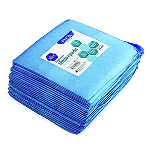 MED PRIDE Disposable Underpads 23'' X 36'' (25-Count) Incontinence Pads, Chux, Bed Covers, Puppy Training | Thick, Super Absorbent Protection for Kids, Adults, Elderly | Liquid, Urine, Accidents
