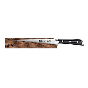 Cangshan TS Series 1020762 Swedish 14C28N Steel Forged 9-Inch Carving Knife and Wood Sheath Set