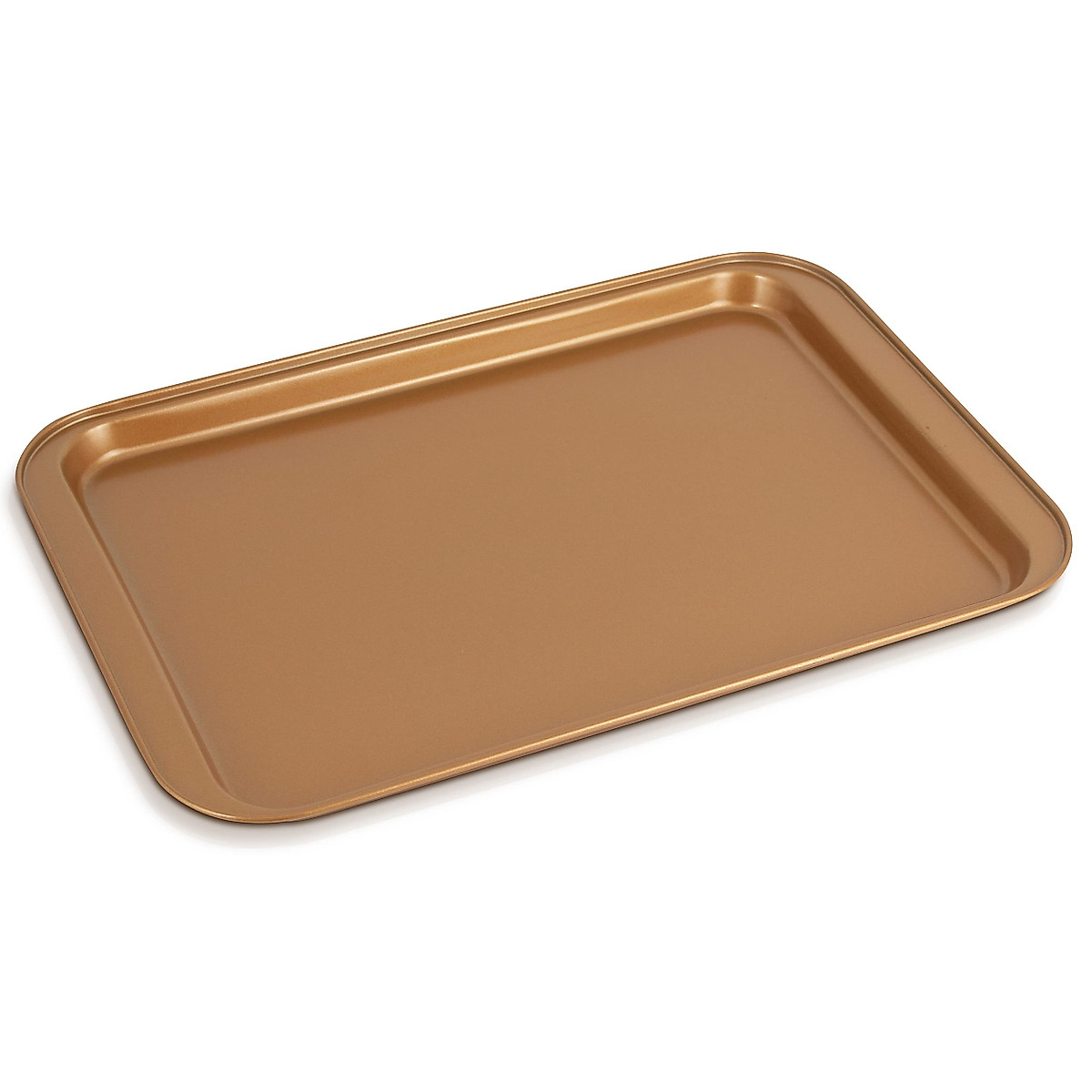 Eternal Living Copper Nonstick Bakeware Set (Cake Pans, Cupcake Tray, & Cookie Sheets, 6 Piece)