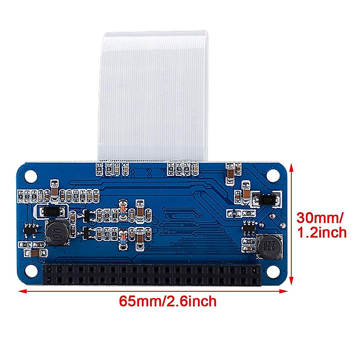 ASHATA 50Pin to 40Pin DPI Driver RGB LCD Driver Board for, Tablet PC Computer Replacement Part Component