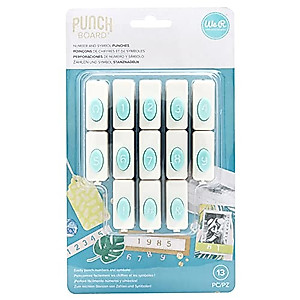 We R Memory Keepers Number Punches Set