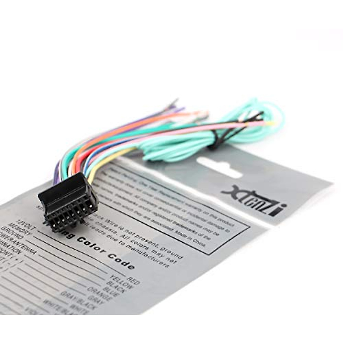 Xtenzi Replacement Harness for Pioneer Power Cord Harness Speaker Plug for DVD Receiver CDP1435 AVH-X8500BHS, X5500, X4500, X3500, X2500, X1500