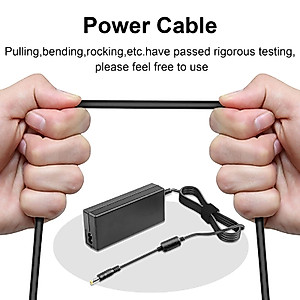 Futurebatt 19V 4.74A 90W AC Adapter Charger for Vizio E320VP M261VP LED LCD TV Power Supply Power Supply Cord