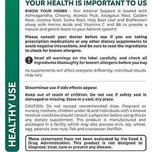 Bundle of Thyroid Support & Adrenal Support - Complete Balance Bundle Thyroid Support with Iodine Improve Your Energy and Adrenal Support & Cortisol Manager (Non-GMO) Powerful Adrenal Health Support