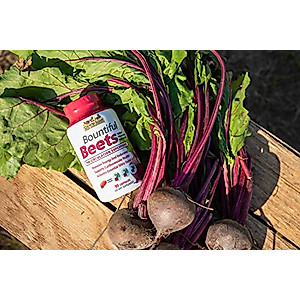 COUNTRY FARMS Bountiful Beets Capsules, Wholefood Beet Extract Superfood, Natural Nitric Oxide Booster, Beet Root Powder, Circulation and Immune Support, 90 Count, 90 Servings