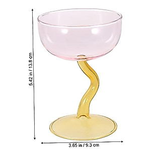 TIDTALEO tall ice cream cup ice cream bowls cute trifle bowls appetizer cups ice cream cups mini ice cream bowl tiny sundae cups footed bowl Dessert pudding cup child Glass