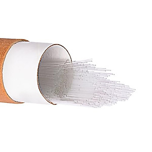 StonyLab Capillary Tubes, 100mm Micro Glass Transfer Pipettes, 0.5mm ID x 0.7mm OD, Pack of 1000