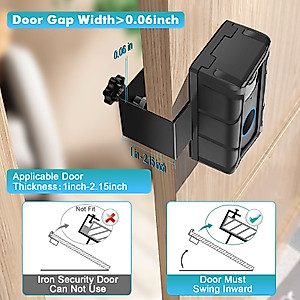 Zortwury Anti-Theft Blink Doorbell Mount, No Drill Doorbell Mounting For Blink Video Doorbell，Blink Video Doorbell Holder, Easy to Install, Fit for Blink Doorbell Camera