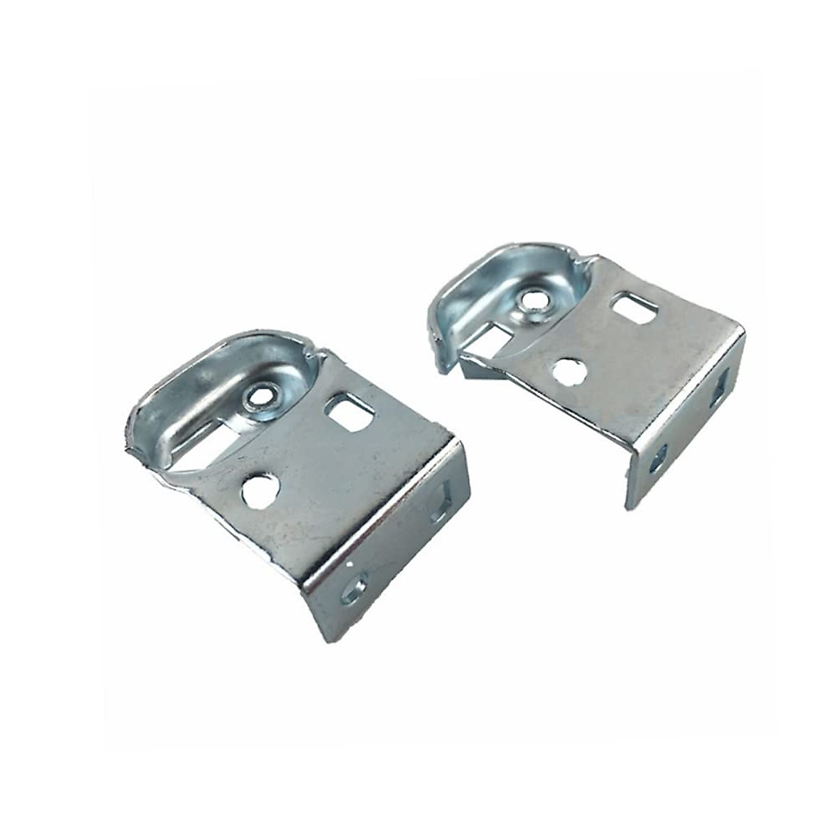 BOOHAO 4 Pairs Universal Replacement Mounting Brackets Roller Blind Repair Kit, Mount Window Shade Brackets, Curtain Roller Blind Accessories