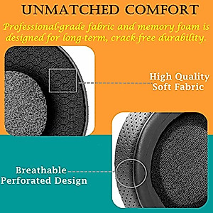 TaiZiChangQin XD-53 Upgrade Ear Pads Ear Cushions Replacement Compatible with Allen & Heath Xone XD2-53 XD-53 Headphone Fabric Earpads
