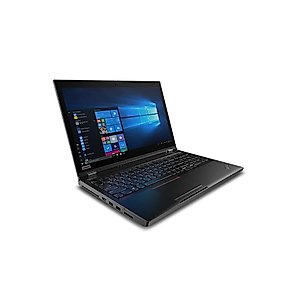 Lenovo ThinkPad P53 Mobile Workstation 20QN001YUS - Intel Six Core i7-9750H, 16GB RAM, 512GB PCIe Nvme SSD, 15.6" HDR 400 FHD IPS 500Nits Display, NVIDIA Quadro T1000 4GB Graphics, Windows 10 Pro