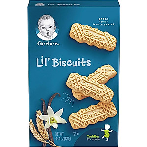 Gerber Lil' Biscuits Vanilla Wheat (Pack of 6)