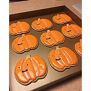 Halloween Cookie Cutters,5 Pcs Halloween Cookie Cutters Set for Baking,Pumpkin Cookie Cutters,Ghost Cookie Cutter,Stainless Steel Skull Cat Bat Shapes Halloween Cookie Cutters for kids