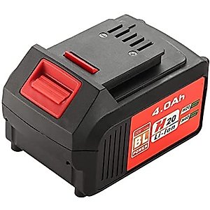 Dextra 20V 4.0Ah Lithium-ion Battery for All Power Tools, Battery Replacement