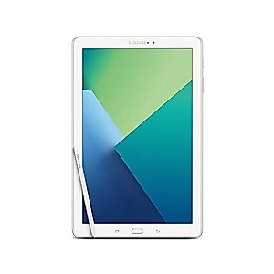 Samsung Galaxy Tab A with S Pen 10.1in; 16 GB Wifi Tablet (White) SM-P580NZWAXAR (Renewed)