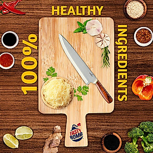 Tasty Bomb Popcorn Seasoning Set - Zesty Popcorn Seasoning Powder Variety Pack of 4 - Hot & Spicy Popcorn Flavoring with Asiago Pepper, Spicy Chipotle, Cheesy Jalapeno & Ranch Popcorn Seasoning Powder