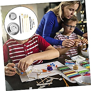 EXCEART 2 Sets Model Coloring Kit Professional Paint Brushes Spray Paint Set Airbrush Makeup Kit Inkless Water Painting Set Artist Paint Brushes Fine Model Craft Spray Kit Models Paint Set