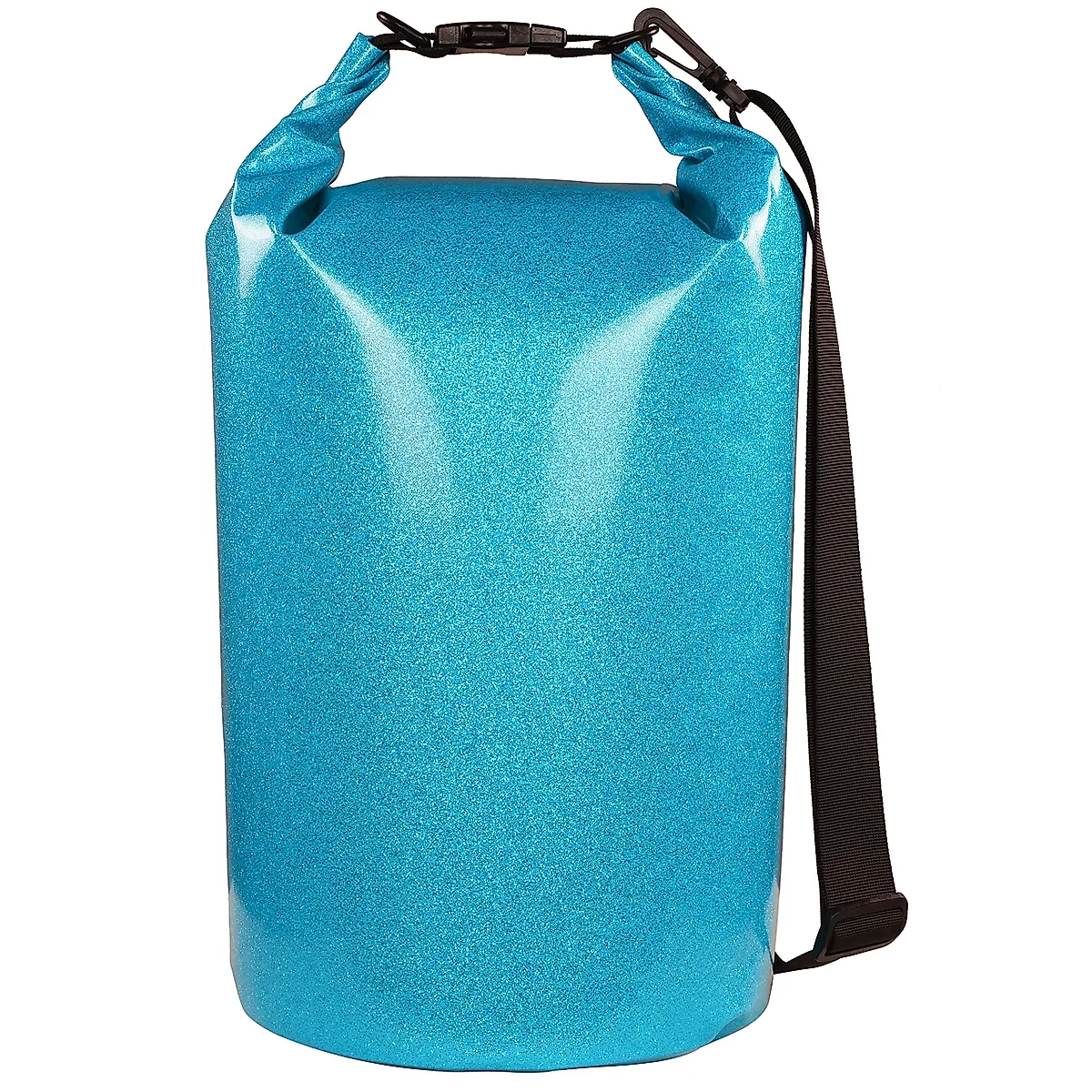 MARCHWAY Floating Waterproof Dry Bag Backpack 5L/10L/20L/30L/40L, Roll Top Sack Keeps Gear Dry for Kayaking, Rafting, Boating, Swimming, Camping, Hiking, Beach, Fishing (Shiny Blue, 5L)