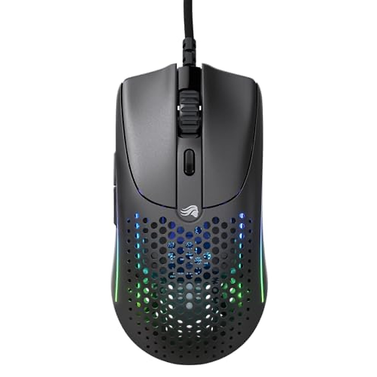 Glorious Gaming Model O 2 Wired Gaming Mouse - 59g Ultralight, FPS, 26,000 DPI, Motion Sync, 80M Click Rated Switches, 6 Programmable Buttons, Ambidextrous, RGB, PTFE Feet - Black