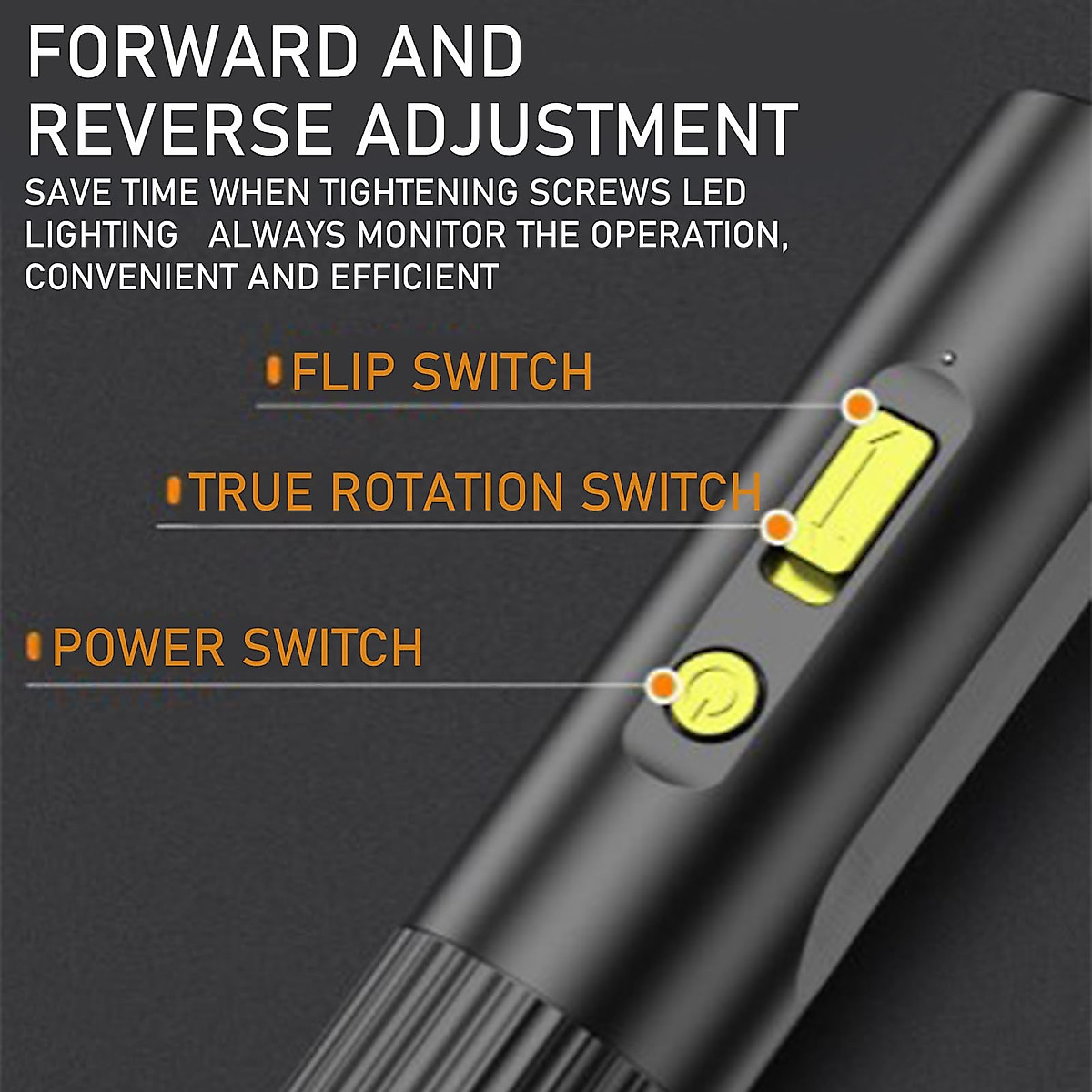 Electric Screw Driver, Portable Power Screw Screw Driver Set,Led Lighting Easy Charging Electric Bit Set,usb Charging Screwdriver,cordless Electric Kit for Bicycle, Computer and Small Projects
