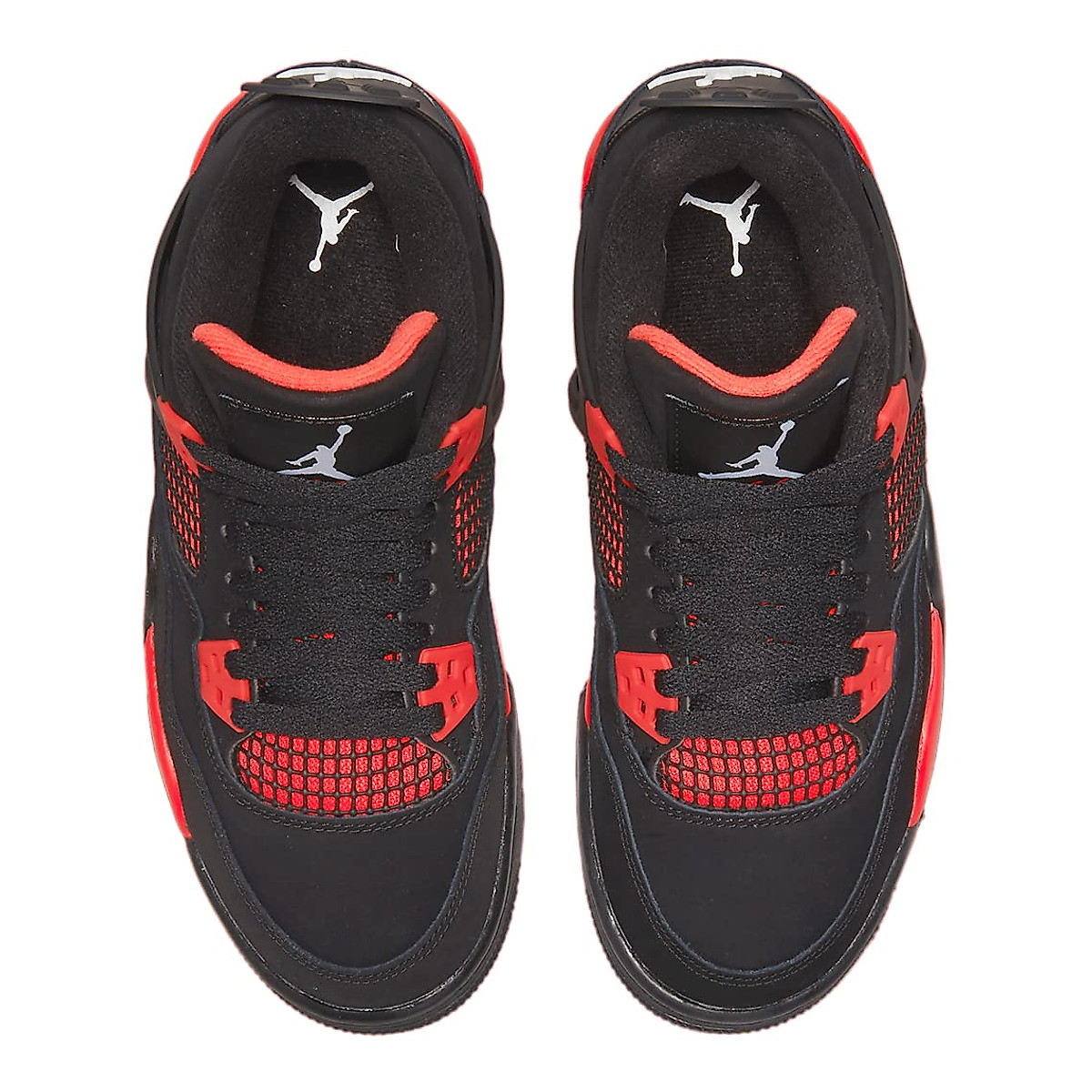 Nike Jordan Toddler Air Jordan 4 Retro TD BQ7670 016 Red Thunder - Size 5C Black/White-red 5 Toddler