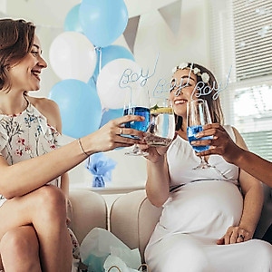 10 Pack Gender Reveal Straws, Gender Reveal Decorations, Baby Shower Decorations, Baby Shower Decorations For Girl and Boy, Gender Reveal Ideas, Baby Gender Reveal Party Supplies