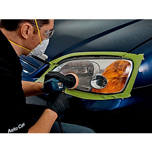 3M Ultra Headlight Restoration Kit, Contains Masking Tape, Light Sanding Discs, Wax Protectant and More, Use on Plastic Lenses Headlights, Taillights and More, Easy Heavy-Duty Restoration (39195)