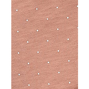 Simple Joys by Carter's Girls' Short-Sleeve Shirts and Tops, Pack of 3, Brown Dots/Denim/White Floral, 7