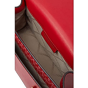 Michael Kors Heather Extra Small Crossbody Crimson One Size