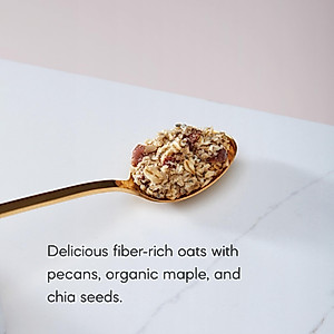 Nature's Path Organic Maple Pecan Oatmeal, 2 oz (Pack of 12), Non-GMO