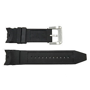 Genuine Invicta Pro Diver 26mm Black Watch Strap for Model 17878, 17877, 17879, 18019, 6977, 6979, 22311, 18038, 22797
