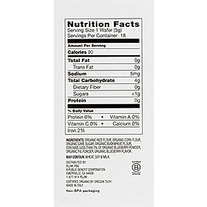 Plum Organics Little Teethers, Blueberry, 0.52 Ounce, 6 Count