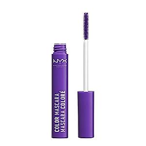 NYX Professional Makeup Color Mascara, Purple, 0.32 Ounce