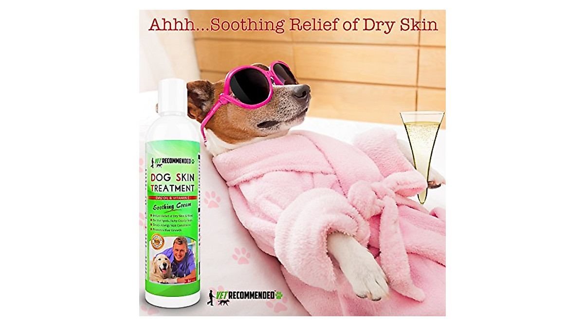 Vet Recommended Dog Skin Cream for Dryness Relief - 240ml