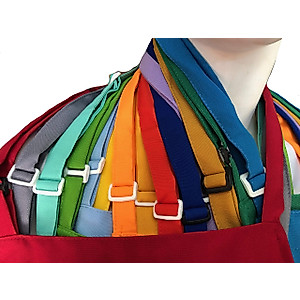 chefskin Personalized Children Chef Hat Adjustable, Custom Name and Color White