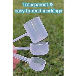 Baby Formula Dispensing Scoops for Infants & Newborns; Easily Make 2oz, 1oz or 1/2oz of Milk