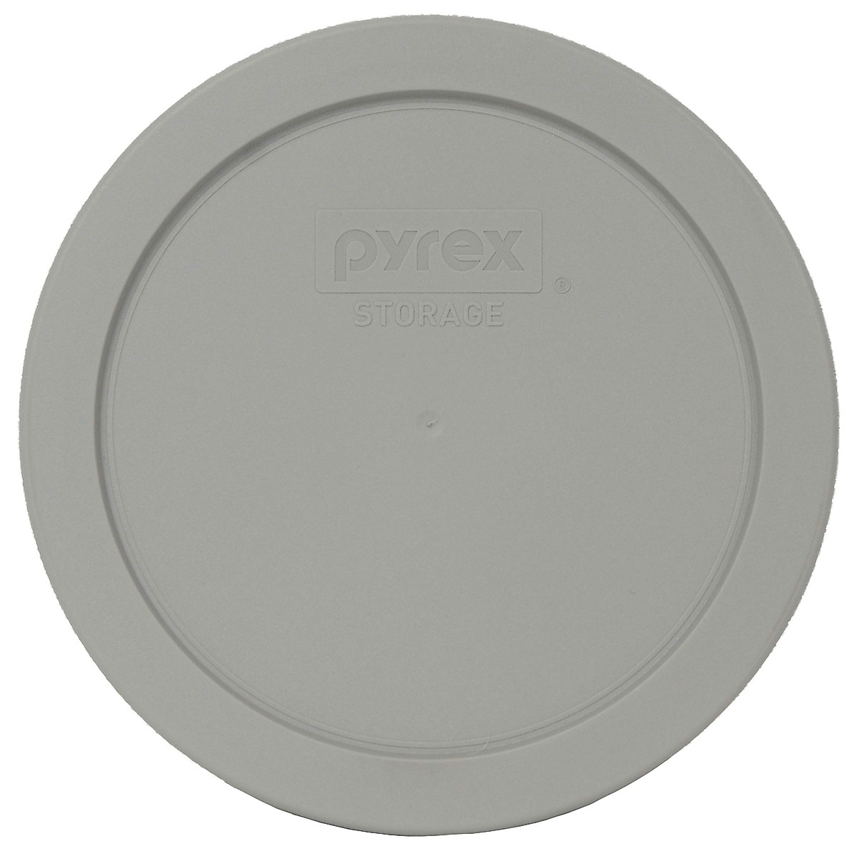 Pyrex (2 7201 4 Cup Glass Bowls & (2) 7201-PC Jet Gray Lids Made in the USA