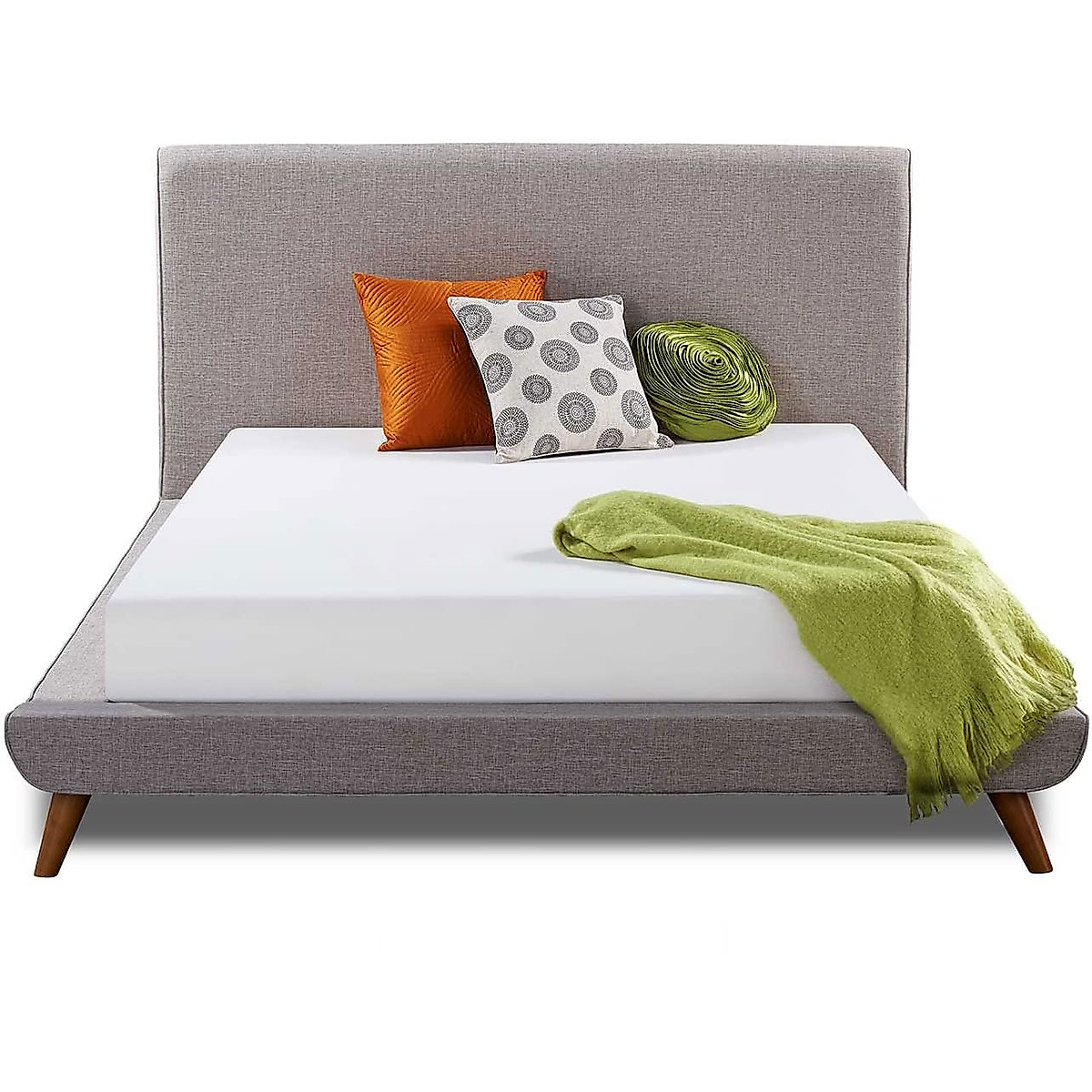 Live and Sleep Classic RV Short Queen Mattress, Plush 8-Inch Memory Foam Mattress, Cool Bed in a Box - Firm Support - Certi-PUR Certified - Trailer, Camper, Motor-Home Short Queen Size