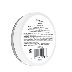 Neutrogena Clear Coverage Color Correcting Powder Makeup Compact, Mattifying CC Powder with Niacinamide & Green & Yellow Powders to Even Tone, Brighten, & Control Shine, Oil-Free, 0.38 oz