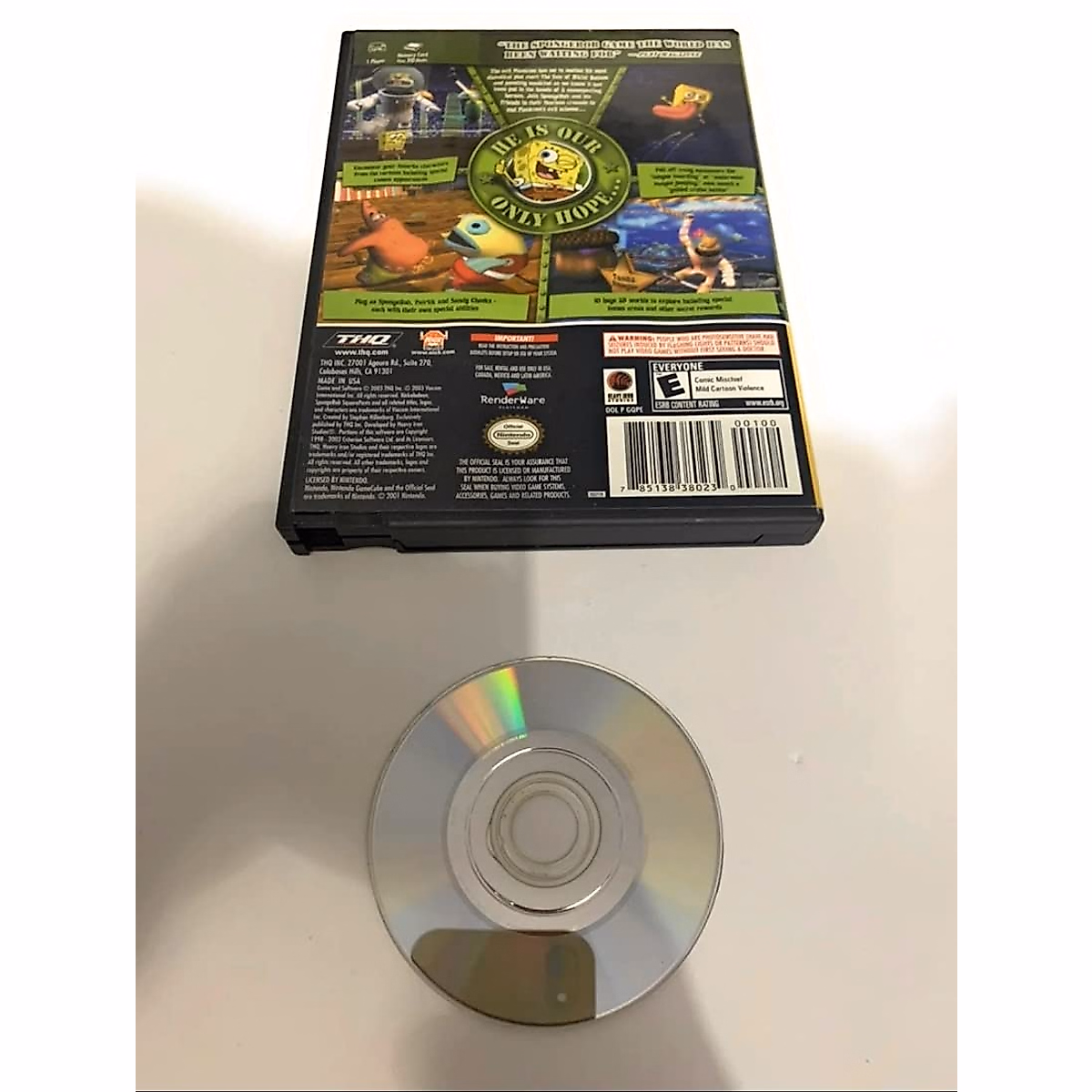 SpongeBob SquarePants: The Battle for Bikini Bottom - GameCube