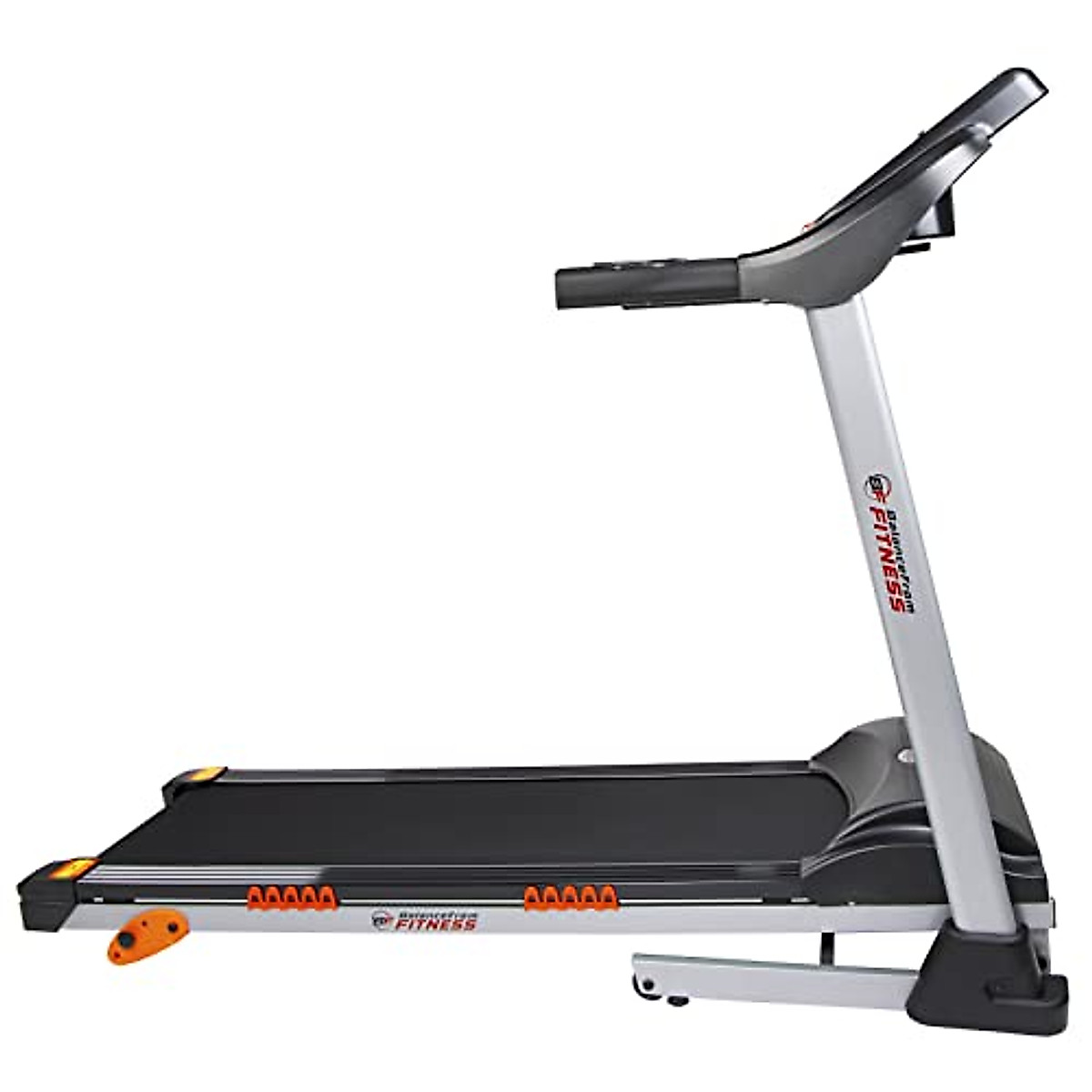 BalanceFrom Folding Incline Treadmill with 5-Inch Large Backlight Display, 12 Preset Programs, Black, 1 Count