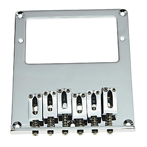 KAISH Tele Bridge Tele Humbucker Guitar Bridge for Telecaster/Tele Guitar Chrome